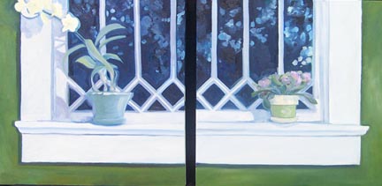 The Window (diptych) – The Art of Joy A. McGugan